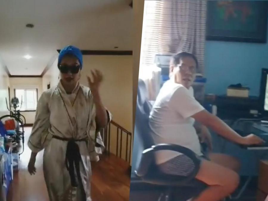 Winwyn Marquez shows comedic side to entertain dad Joey Marquez | GMA ...