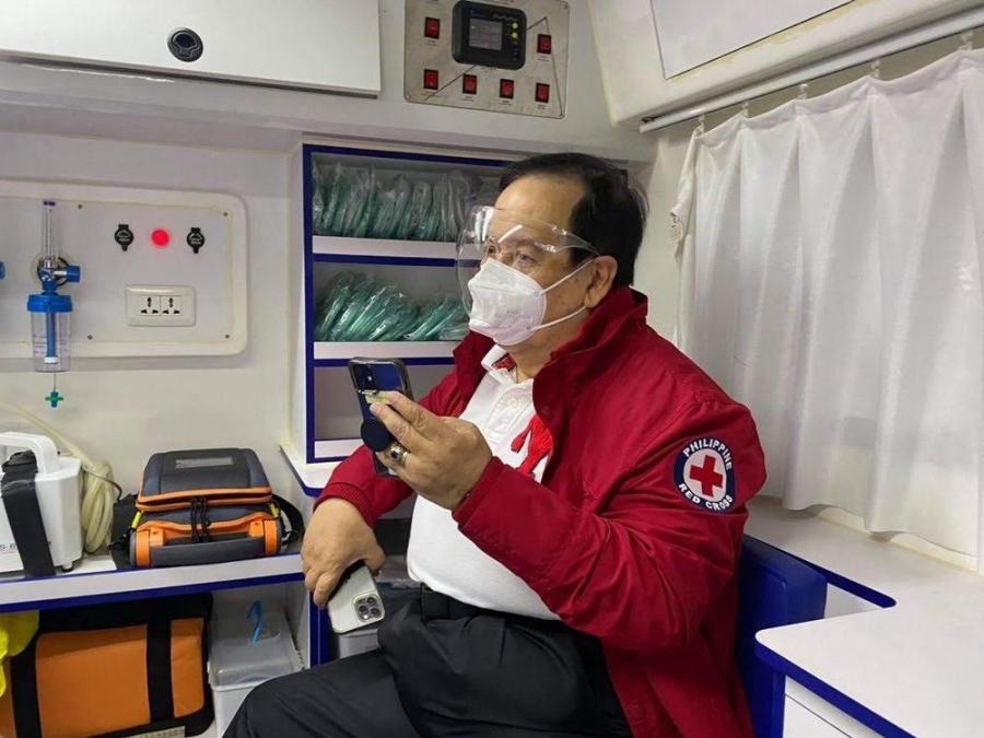 Former senator Richard Gordon tests positive for COVID-19; diagnosed ...