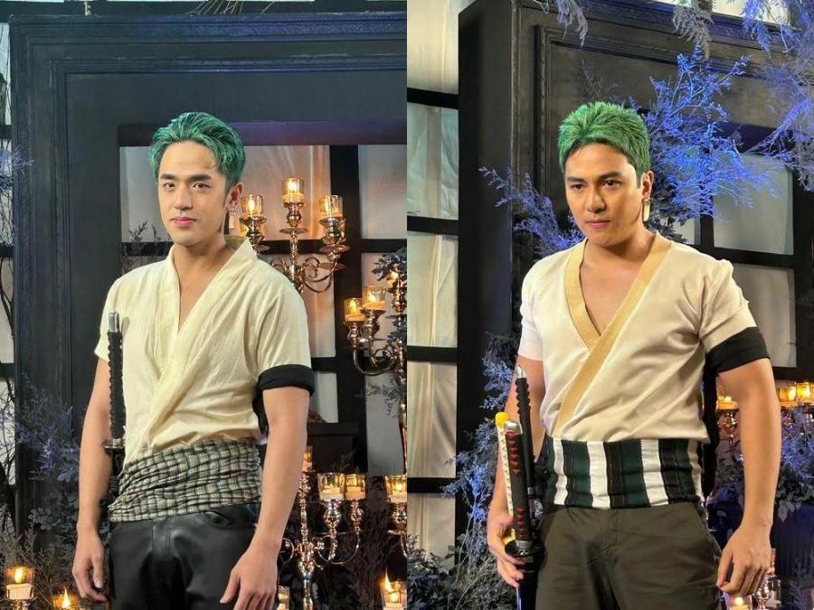 David Licauco, Jak Roberto wear same Zoro costumes at Sparkle Spell 2023 | GMA Entertainment