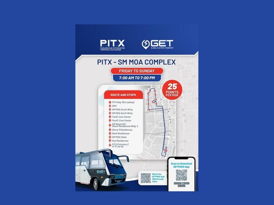 PITX starts route to MOA Complex