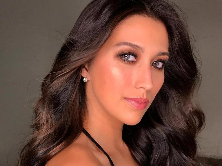 LOOK: Rachel Peters is golden in her national costume for Miss Universe ...