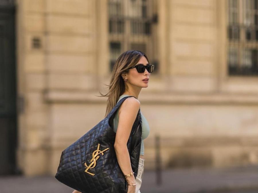 Heart Evangelista Goes Out And About With An Oversized YSL Bag Heart Evangelista Goes Out And About With An Oversized YSL Bag