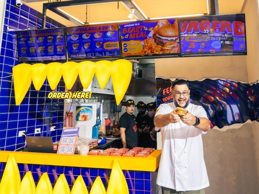 Popular online burger shop opens 2nd store in Quezon City