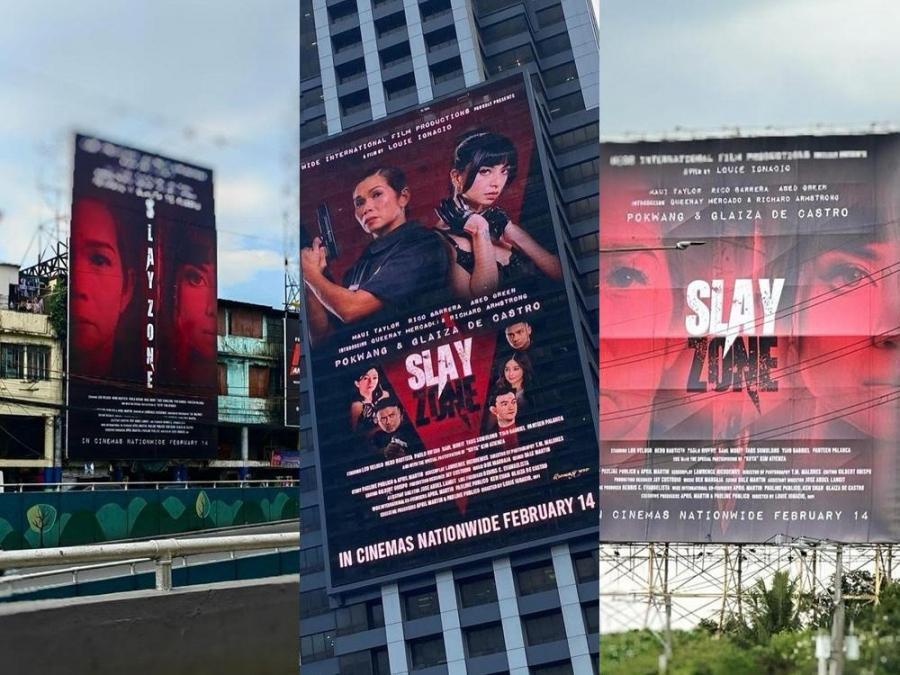 Pokwang and Glaiza De Castro proud sa kanilang billboards para sa movie ...