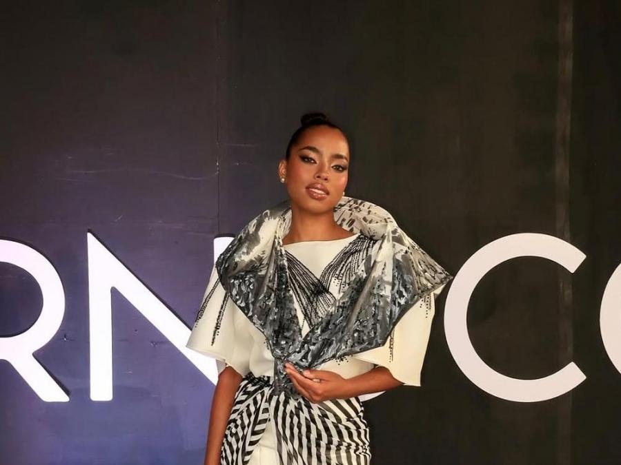 Miss Universe Asia Chelsea Manalo dons Manny Halasan creation for Ternocon