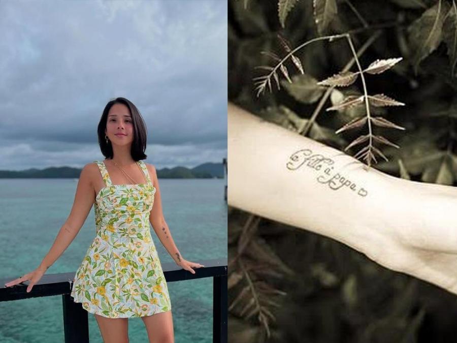 Maxene Magalona recalls first tattoo commemorating Francis M's first ...