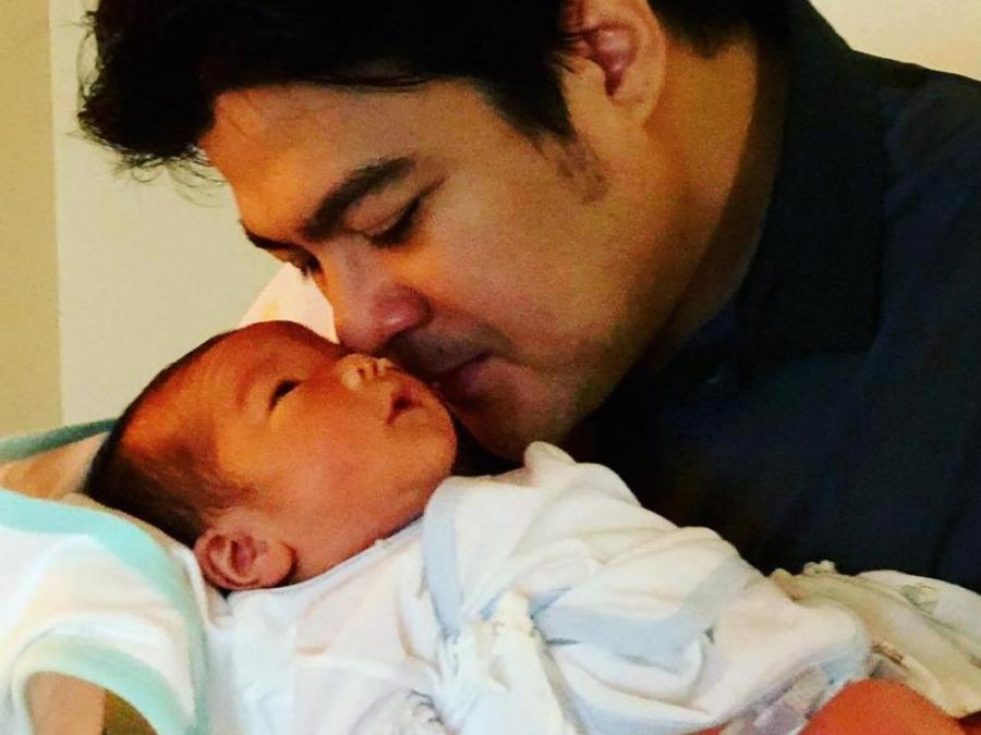 LOOK: Jomari Yllana shares first photo of newborn son Christiano Ayrton ...