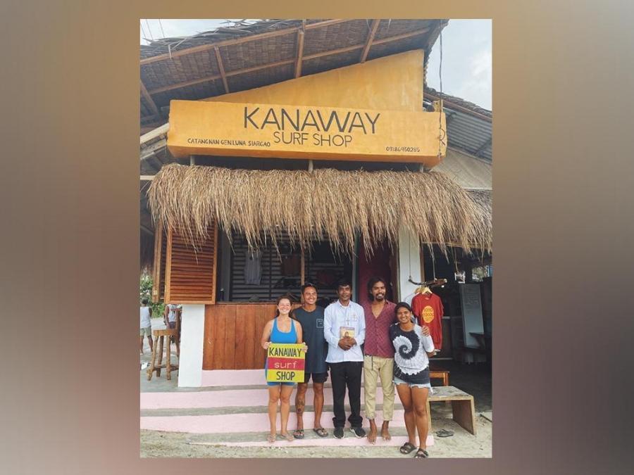 Andi Eigenmann and Philmar Alipayo's surf school and snack bar in ...