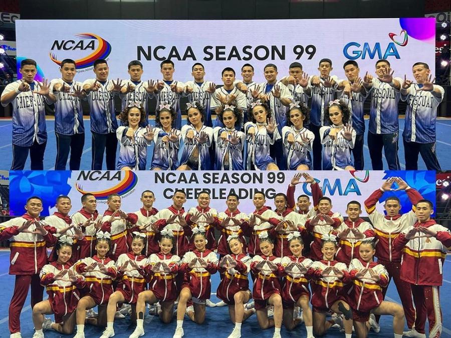 NCAA Season 99 Cheerleading Competition airs on GTV this Sunday
