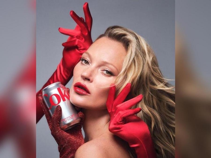 Diet Coke names model Kate Moss as new creative director