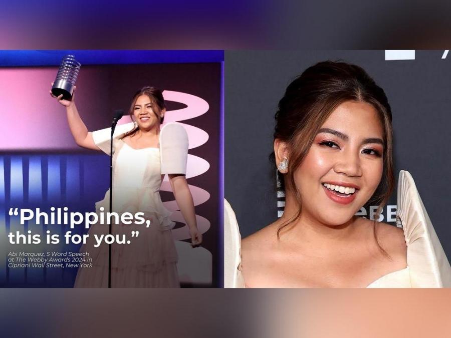 'Lumpia Queen' Abi Marquez dedicates Webby win to the Philippines