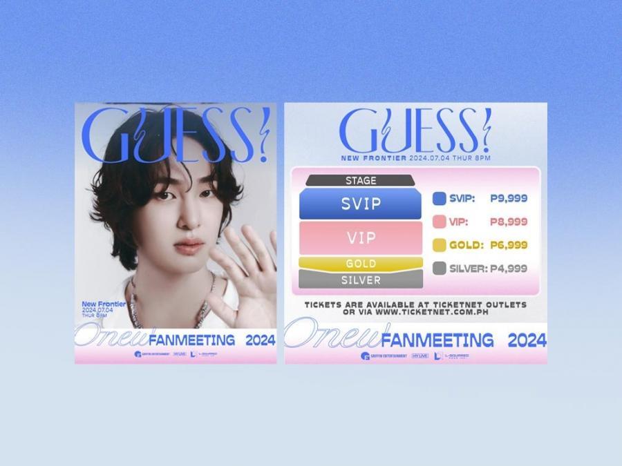 SHINee's Onew's Manila fan meet ticket prices released | GMA Entertainment