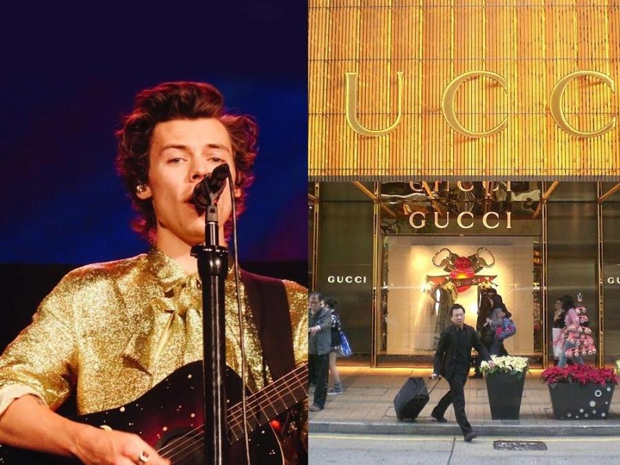 Gucci and Harry Styles launch fashion collab