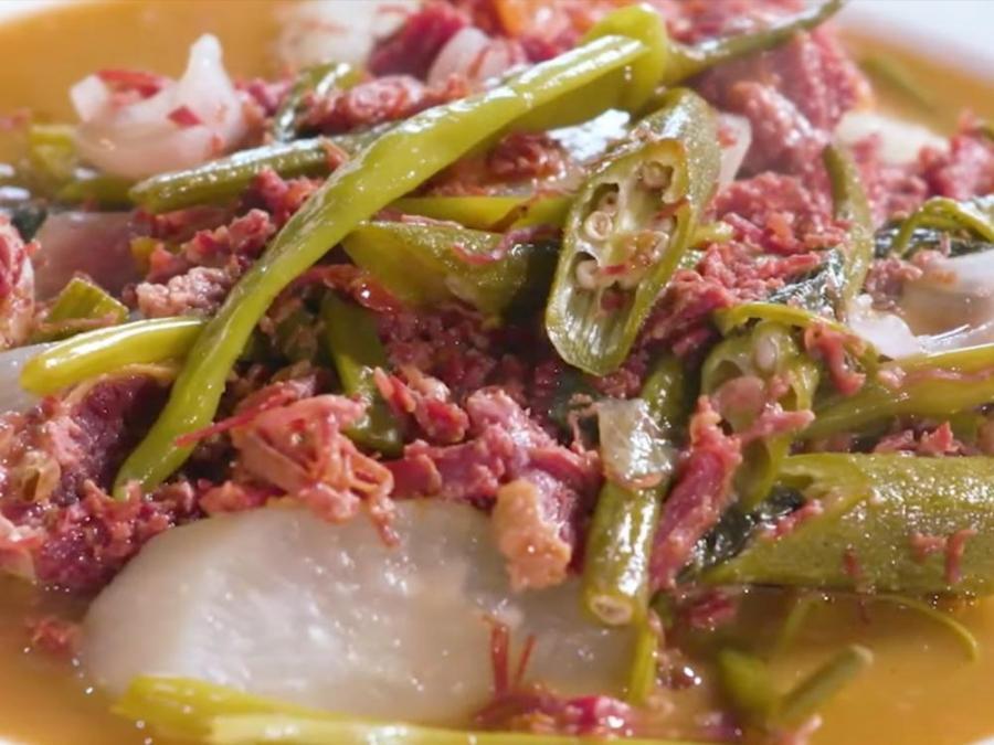 Here's how to make the trending sinigang na corned beef