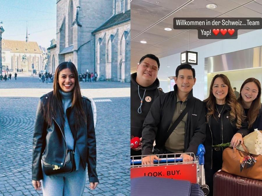 'Unbreak My Heart' stars Gabbi Garcia and Richard Yap land in Switzerland | GMA Entertainment