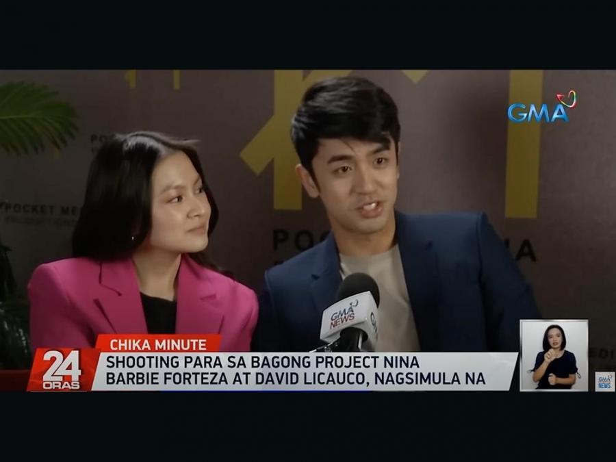 Barbie Forteza, David Licauco start shooting new project together | GMA Entertainment