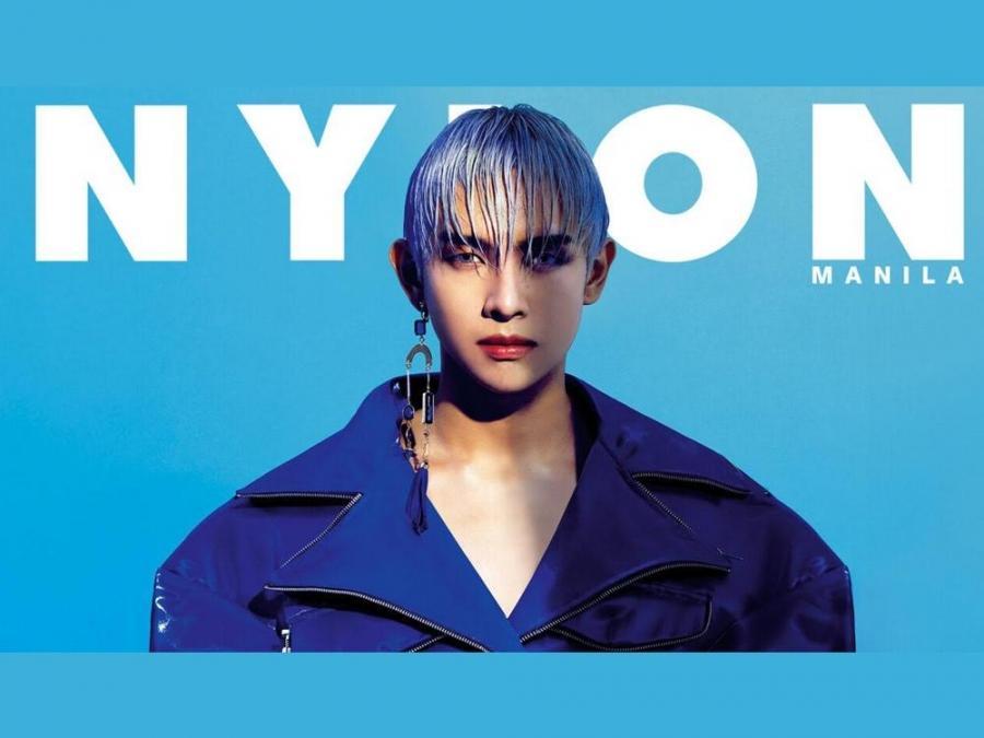 SB19's Justin looks cool in his blue jacket in new magazine cover