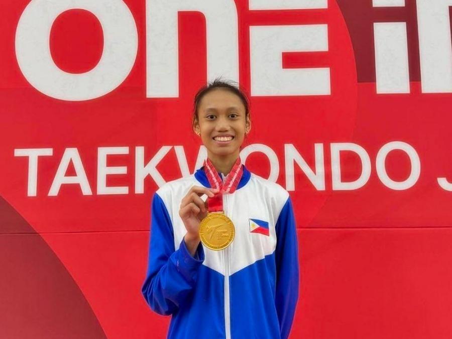 Tachiana Mangin wins gold medal in the World Taekwondo Junior ...