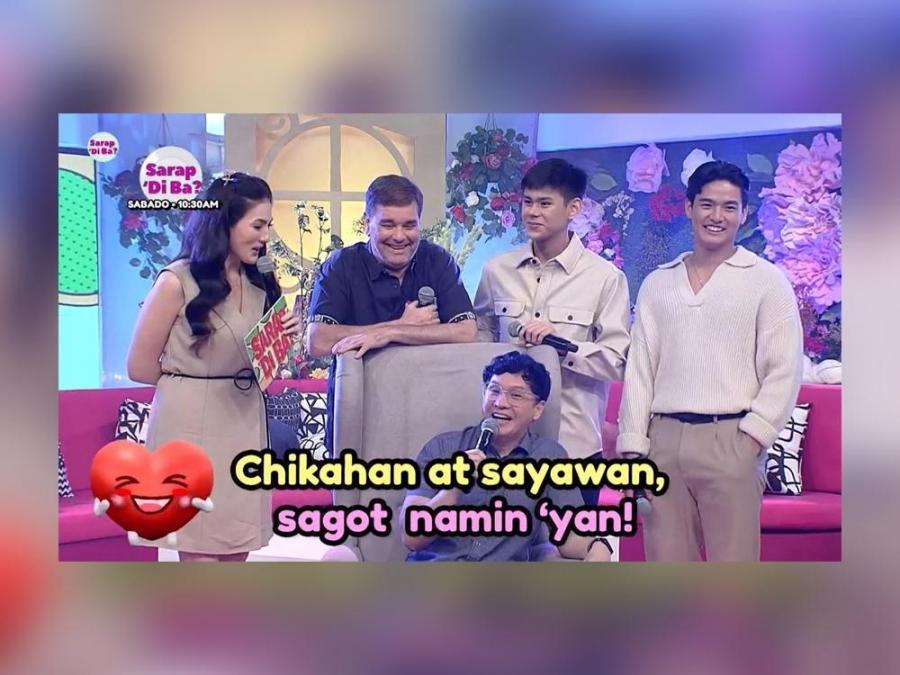 Ramon Christopher, Chuckie Dreyfus, Bryce Eusebio, at Michael Sager, mapapanood sa 'Sarap, 'Di ...