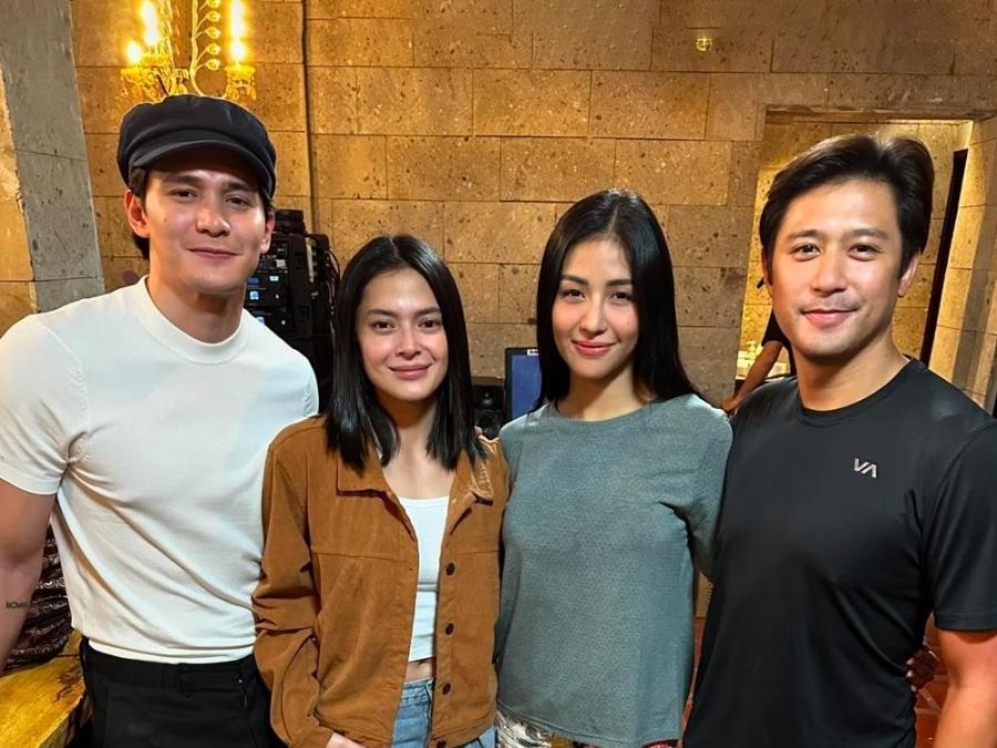 Ruru Madrid visits the set of 'Sang'gre' | GMA Entertainment