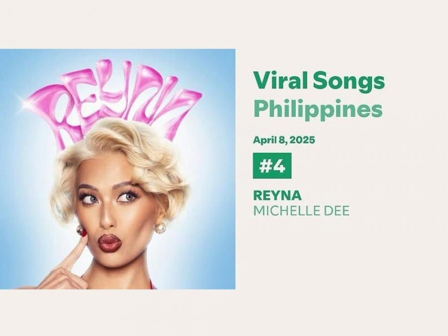 Michelle Dee's 'Reyna' reaches top 4 on Spotify's Viral Songs ...