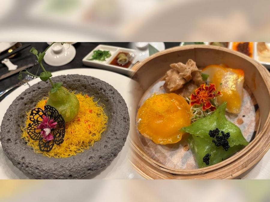 This restaurant serves the prettiest dim sum in Manila