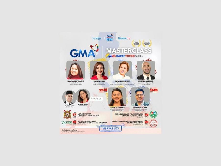 'GMA Masterclass: Eleksyon 2025 Dapat Totoo Series' Heads to the Visayas from February 17 to 20 ...