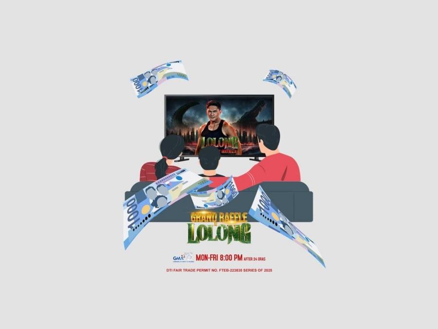 Manood at manalo ng Php100K sa 'Grand Raffle ni Lolong' promo | GMA ...