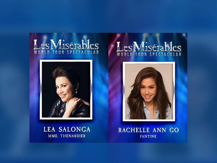 Lea Salonga, Rachelle Ann Go part of 'Les Misérables' in Manila
