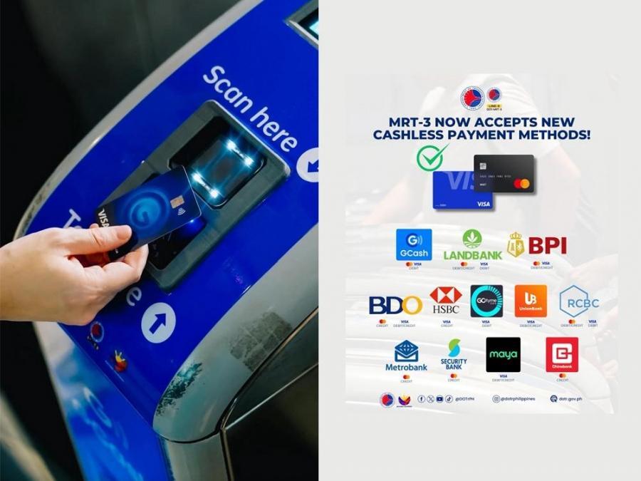 MRT-3 now accepts cashless payments