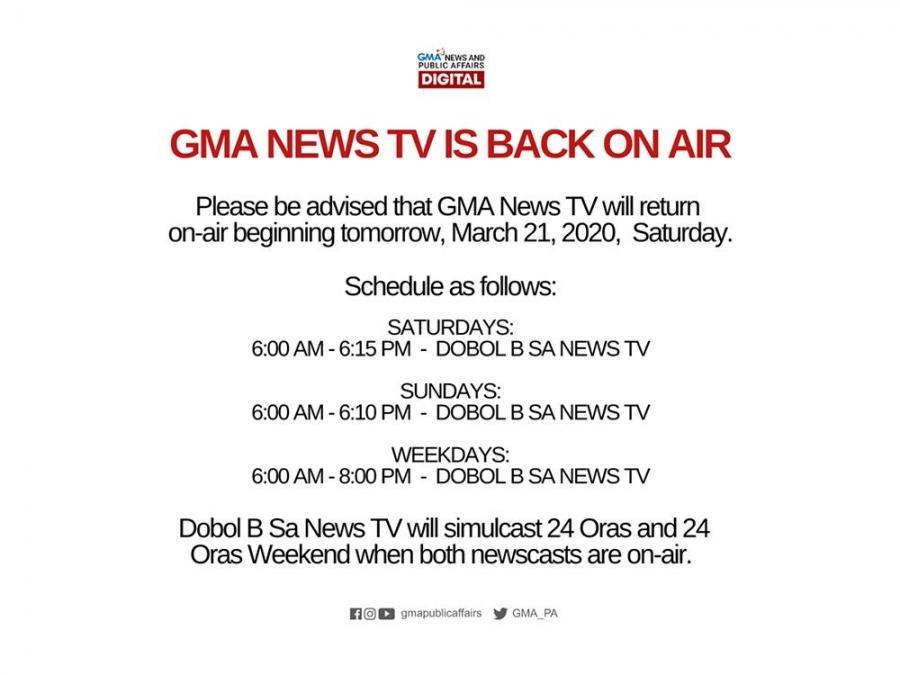 GMA News TV to return on-air with Dobol B sa News TV | GMA Entertainment