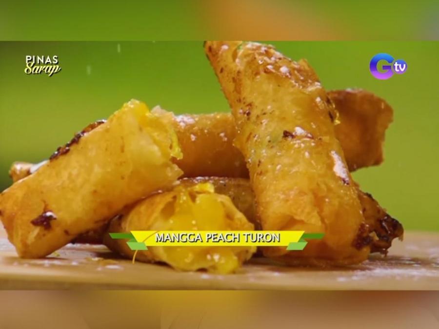RECIPE: Peach Mango Turon