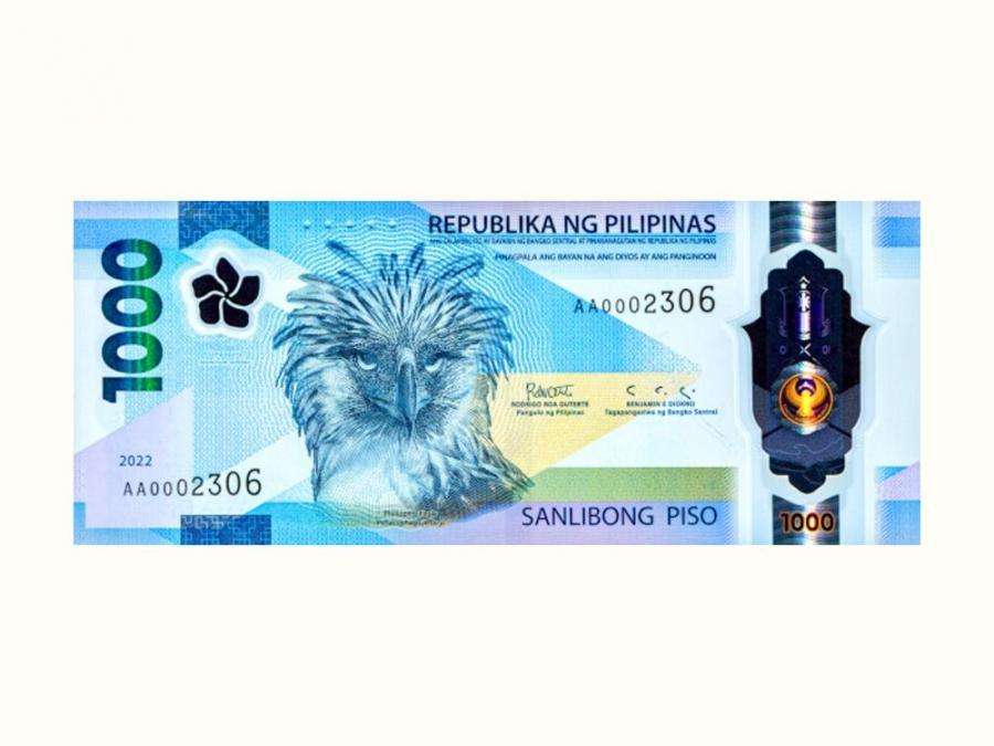 The new P1,000 bill has been named 'Banknote of the Year'