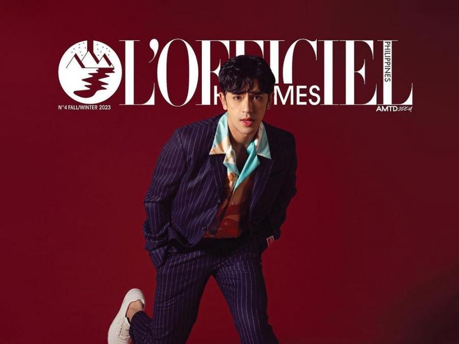 David Licauco is the new cover model of lifestyle magazine