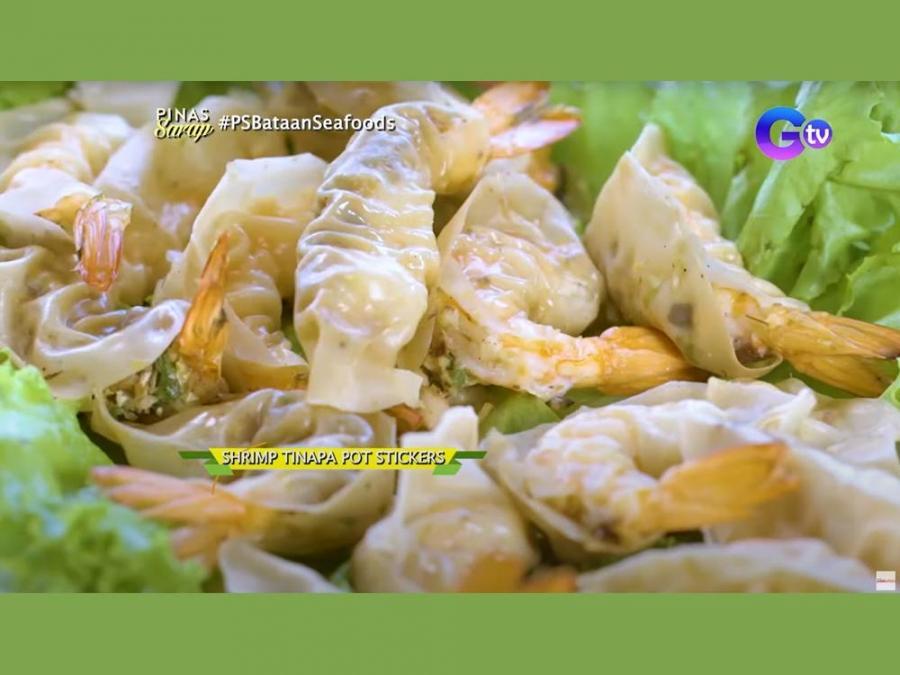 Vlogger and chef Hazel Cheffy tries out Bataan's seafood dishes