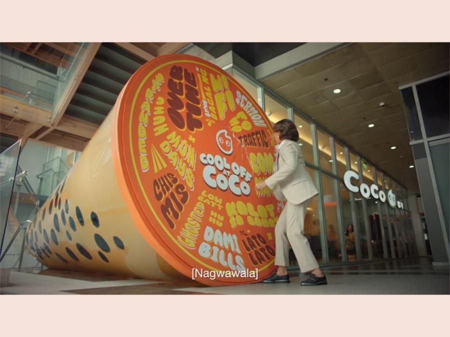 Milk tea shop's new ad featuring Ces Drilon goes viral