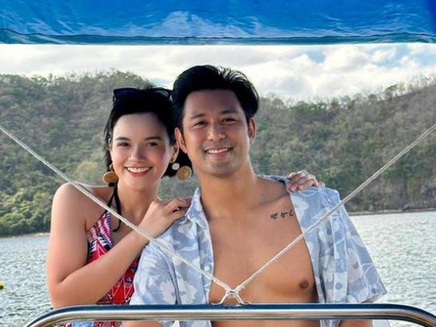 Yasmien Kurdi greets her 'The Missing Husband' co-star Rocco Nacino on ...