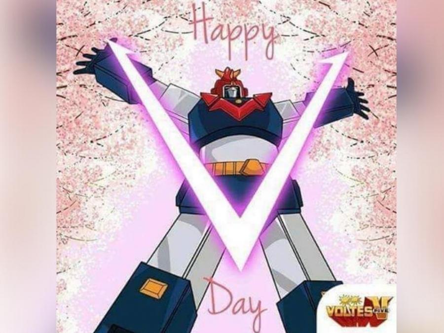 LOOK: Direk Mark's V-Day gift for 'Voltes V' fans | GMA Entertainment