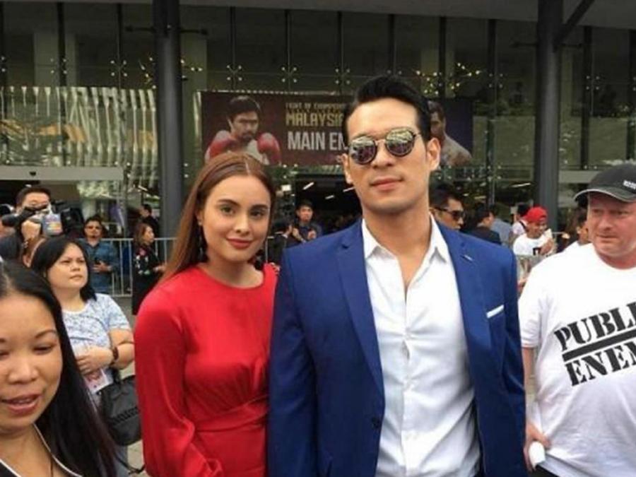 LOOK: Max Collins and husband Pancho Magno attend Pacquiao fight in KL ...