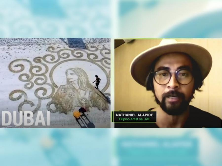 WATCH: Ang kuwento ng sand art na gawa ni Nathaniel Alapide | GMA ...
