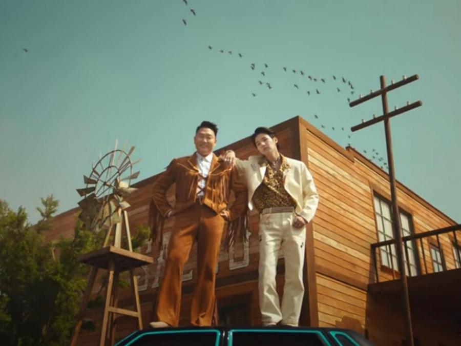 PSY and Suga of BTS team up for 'That That' music video | GMA Entertainment