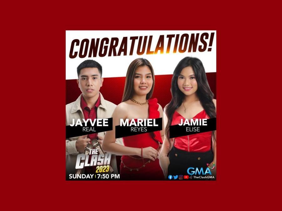 Jayvee Real, Mariel Reyes, at Jamie Elise, pasok sa 'The Clash 2023' top 15 | GMA Entertainment