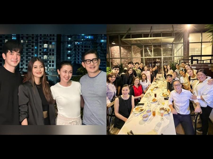 'Unbreak My Heart' stars bond with GMA, ABS-CBN, and Viu executives ...