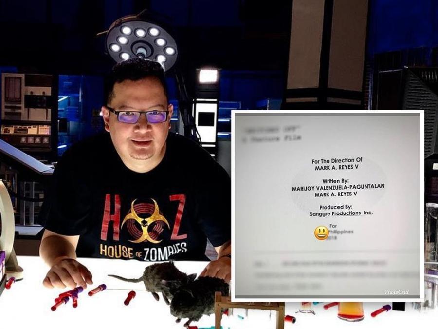 Direk Mark Reyes V, to direct and write original Sang'gres's dream ...