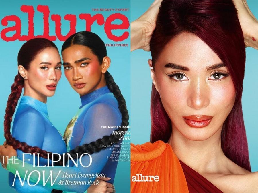 Heart Evangelista and Bretman Rock front lifestyle magazine's maiden issue