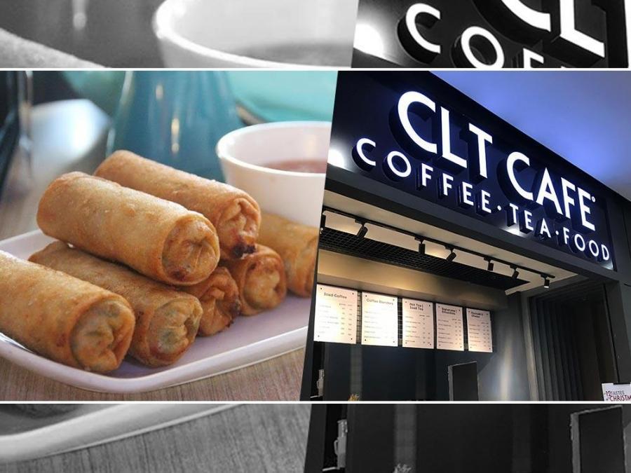 This lumpia has strips of coconut and cheese