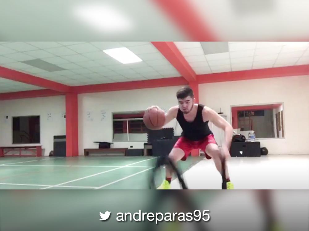 Andre Paras shares a trick on how to workout despite bad weather | GMA ...
