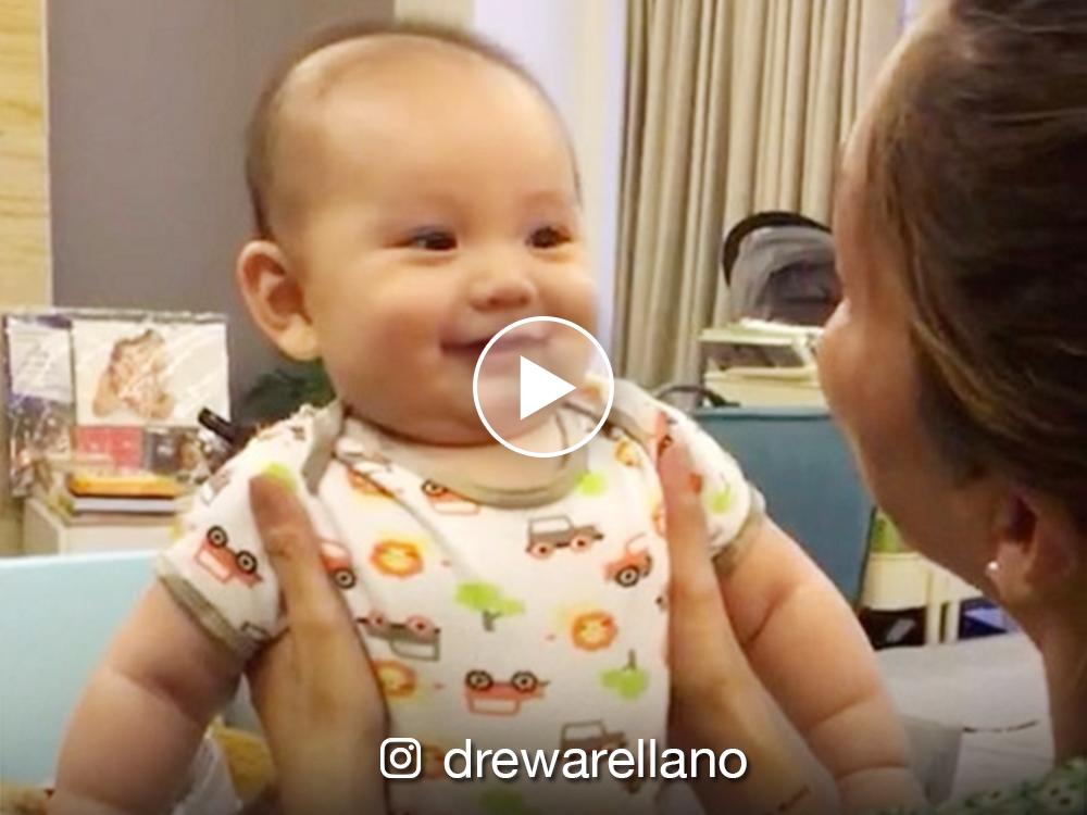 WATCH: Baby Primo Arellano's first giggle and first words | GMA ...