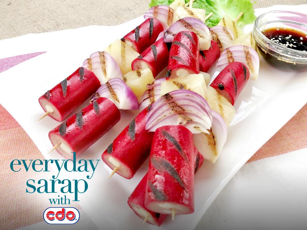 Recipe: CDO Idol Cheesedog Hawaiian Kebabs | GMA Entertainment