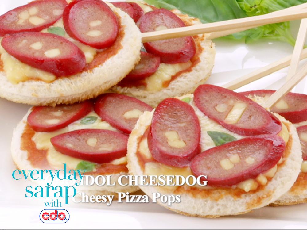 Recipe: CDO Idol Cheesedog Cheesy Pizza Pops | GMA Entertainment